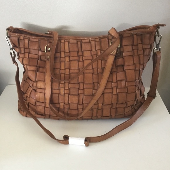 Sundance | Bags | New Sundance Woven Leather Merid Bag | Poshmark